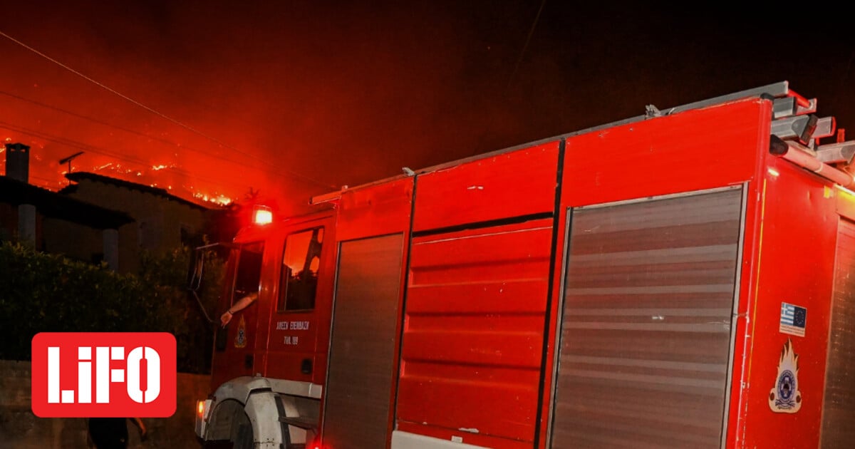 Μαίνεται η φωτιά στο Παγγαίο - Καίει σε δύσβατες χαράδρες και γκρεμούς σε υψόμετρο 1.400 μέτρων ...